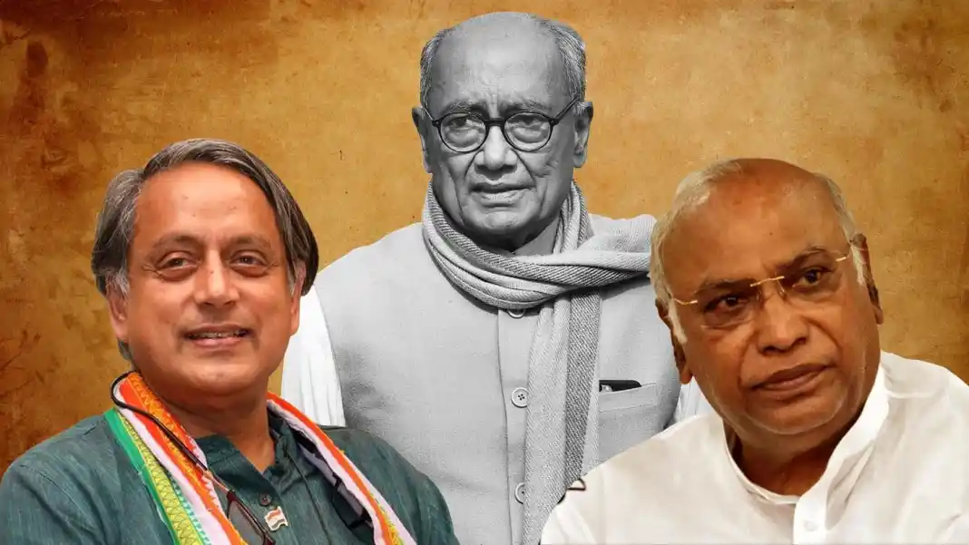 Tharoor vs Kharge; South India wins